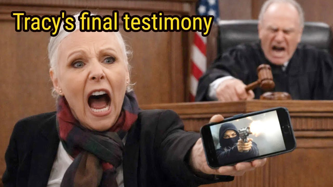 Tracy’s final testimony, The person who shot Drew was arrested in court ...